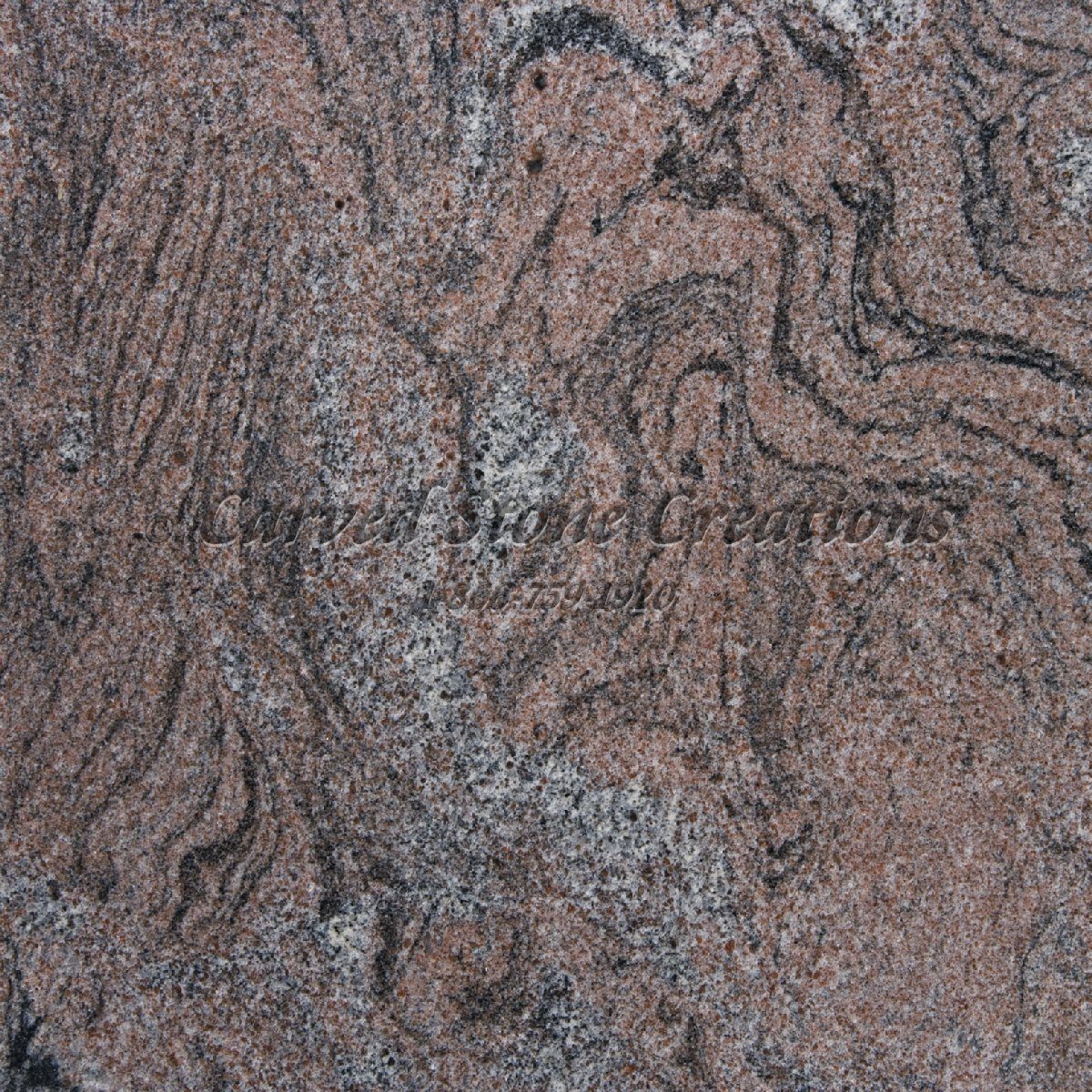 Paradiso Polished Granite Sample - Carved Stone Creations