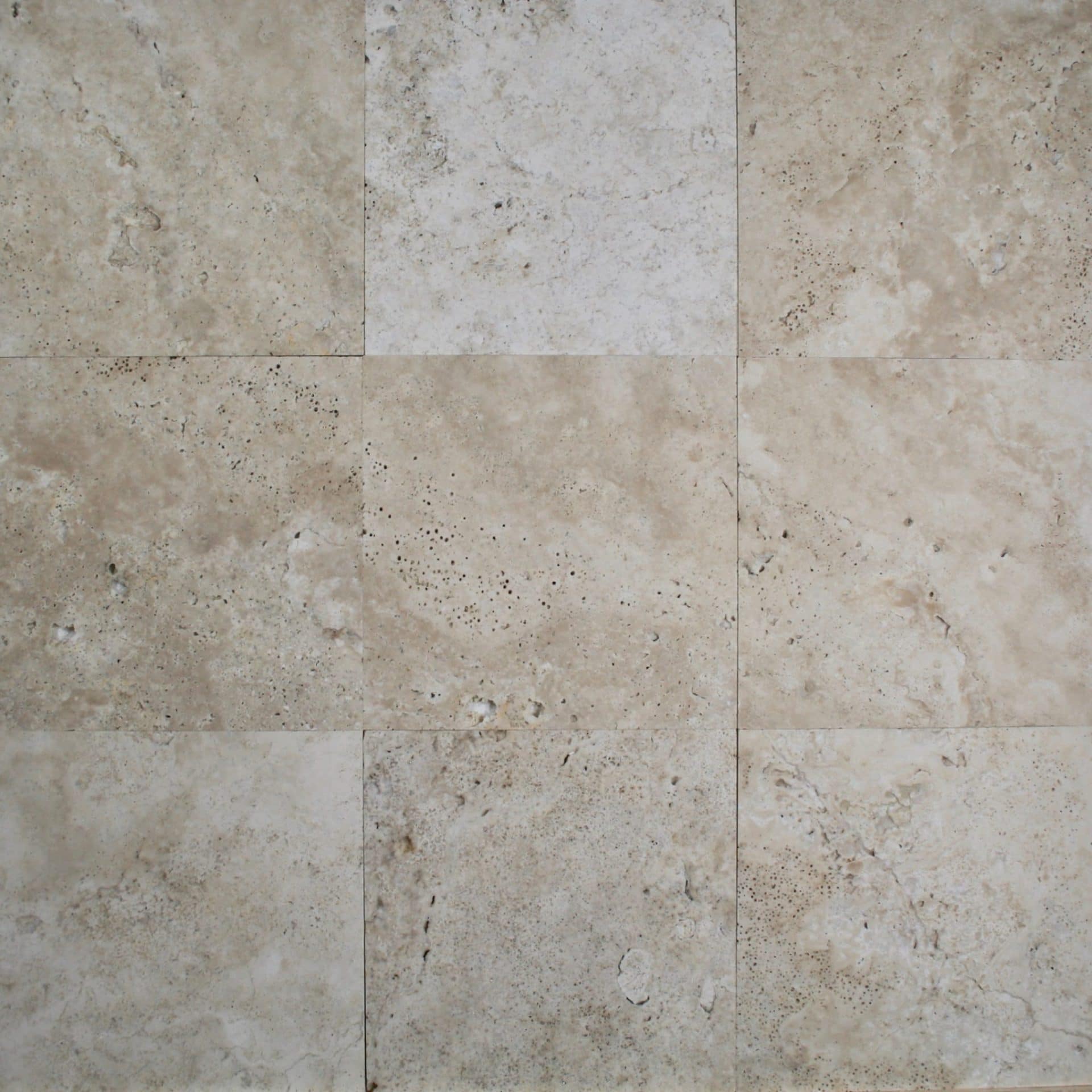 12×12 Tuscany Beige Travertine Honed Unfilled Tile - CSC