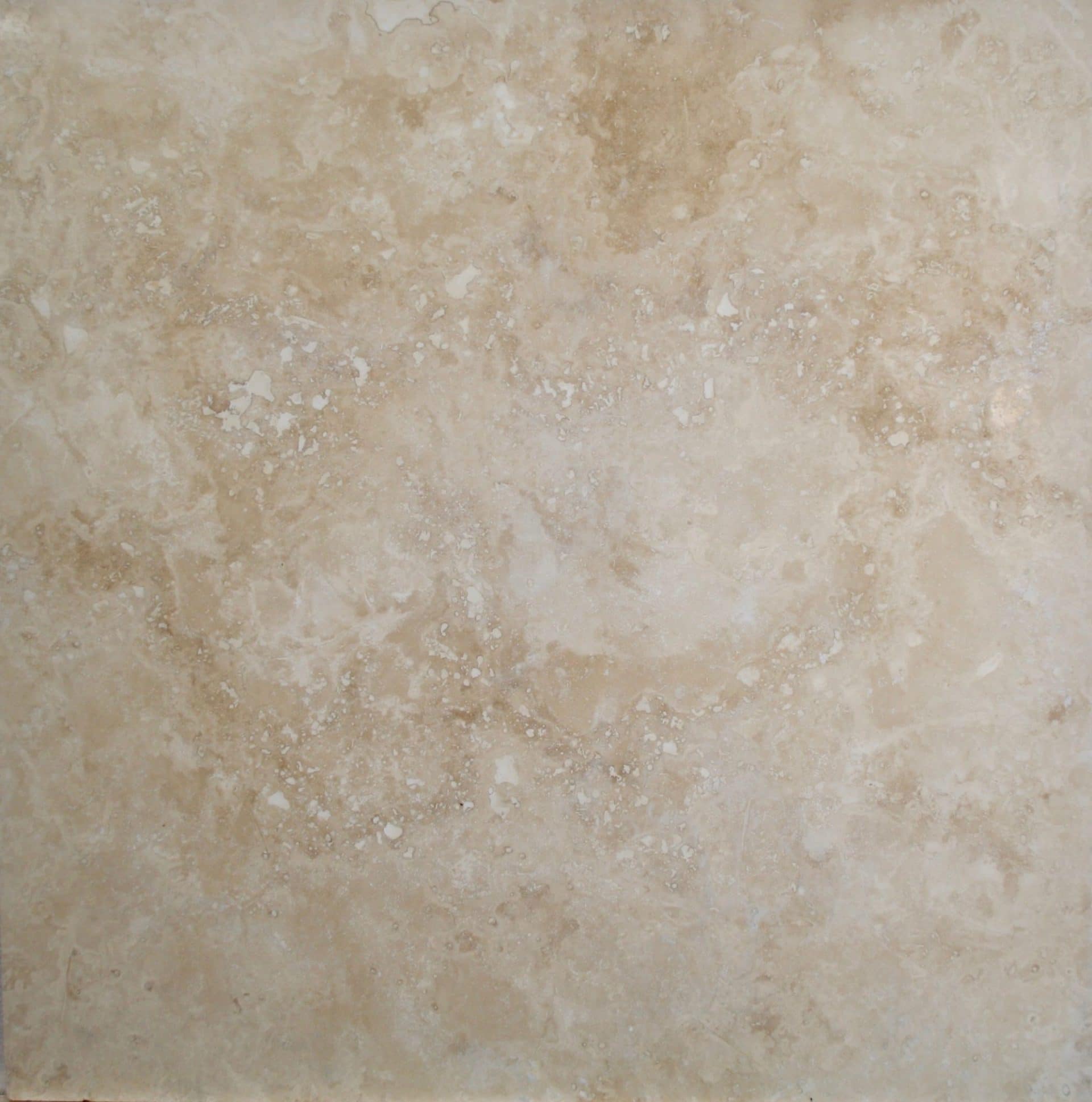 24×24 Tuscany Beige H/F Travertine Tile - Carved Stone Creations