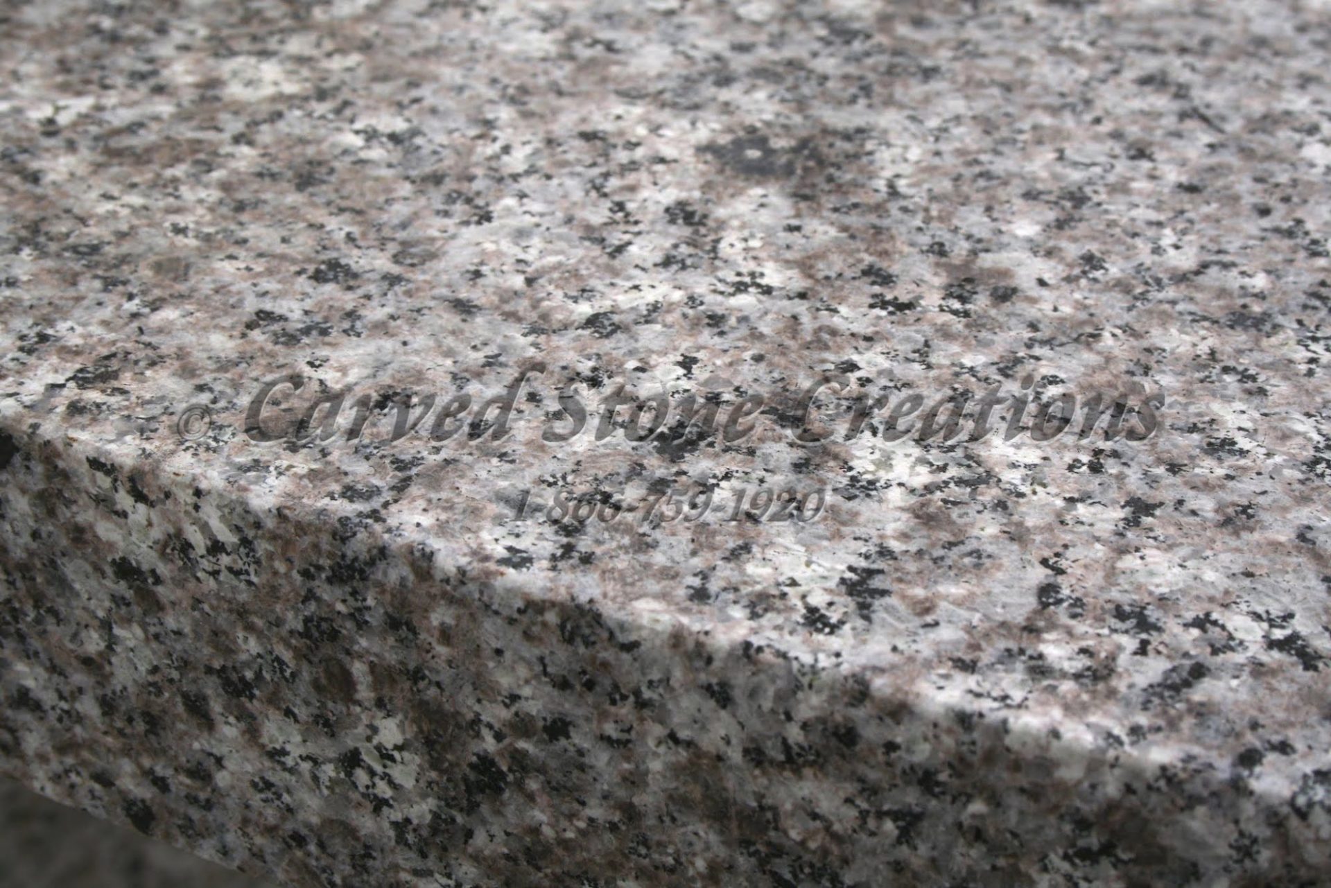 Round Cypress Fountain Pool Surround, Bainbrook Brown Granite - CSC