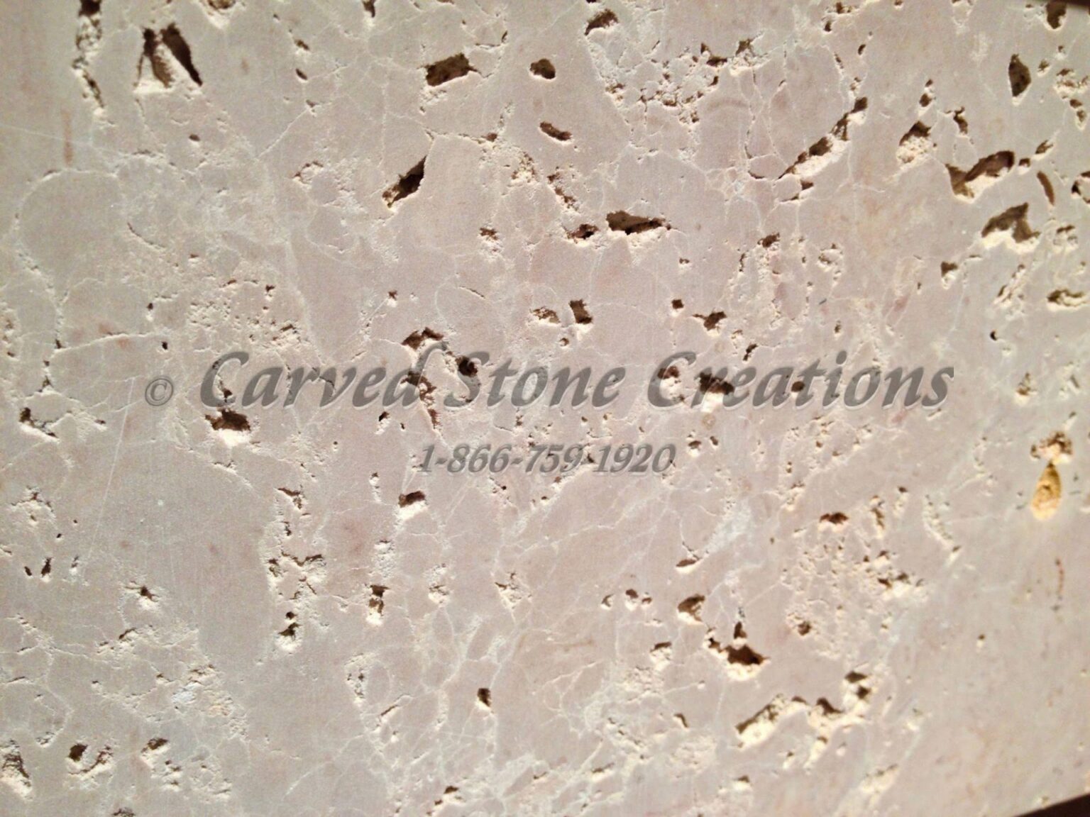 Mitered St. Croix Valley Limestone Fireplace Surround - CSC