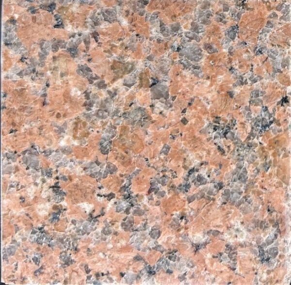 Red B Granite Sample - Carved Stone Creations